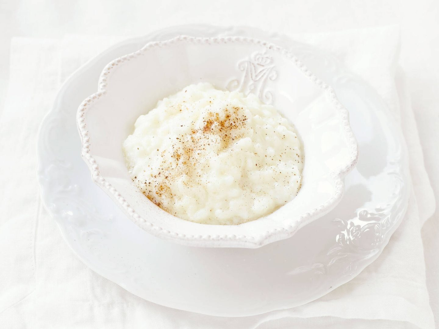 Riisipuuro vesihaudekattilassa & mustikkakeitto - Valio