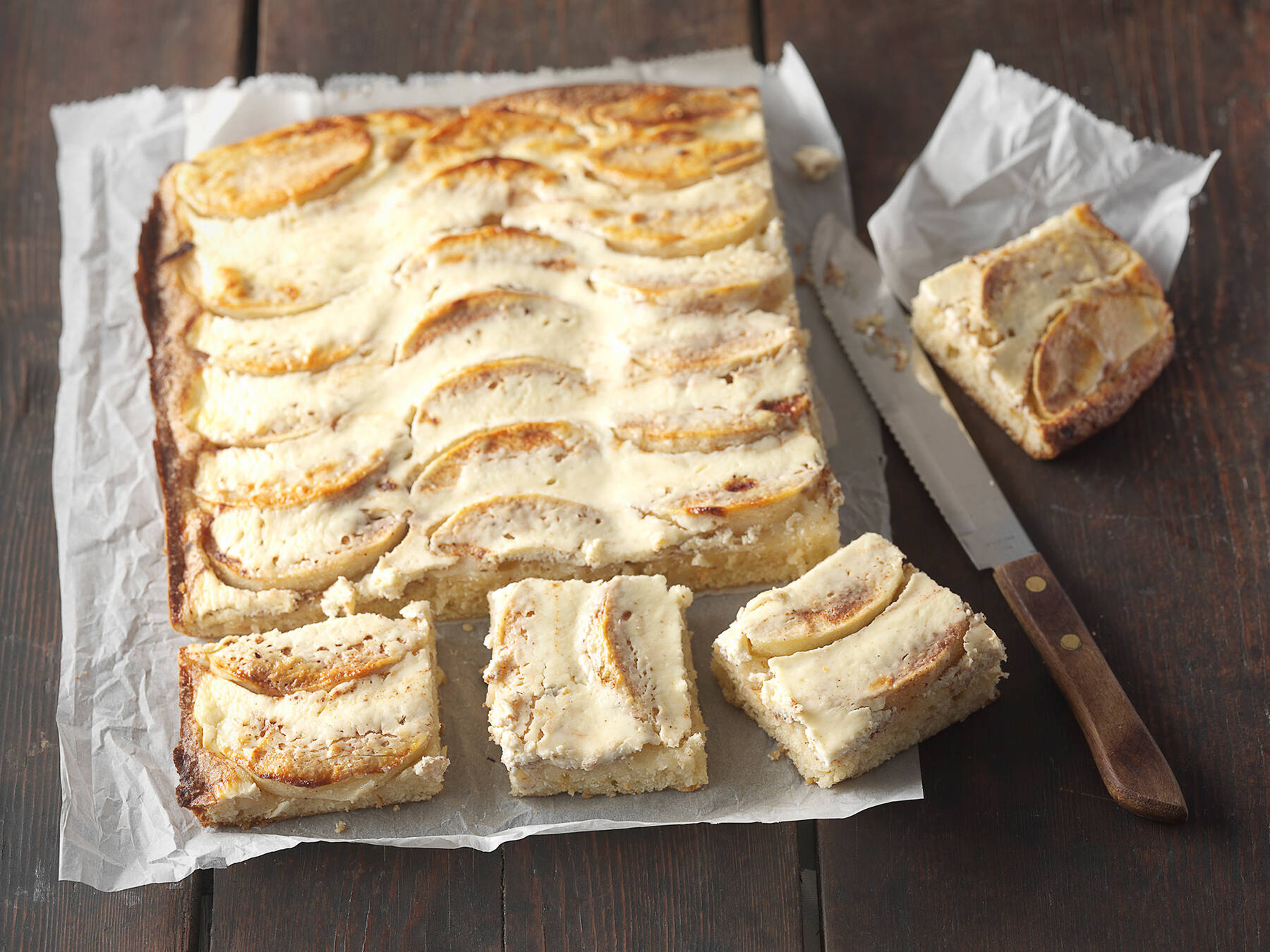 Rahka-omenapiirakka - Valio