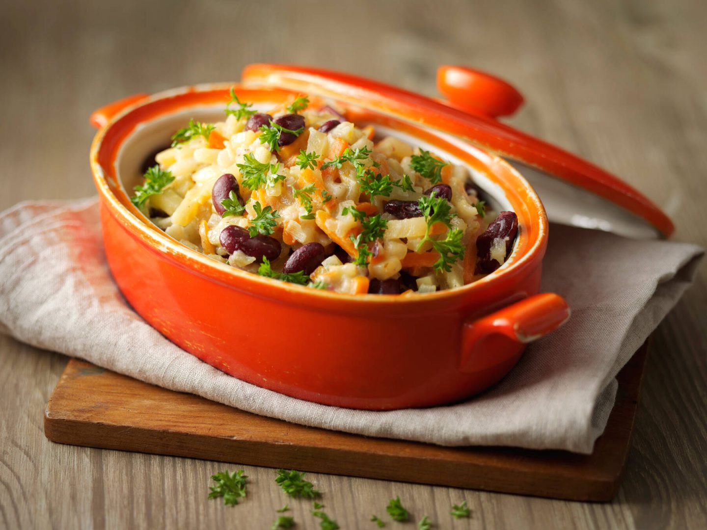 Nopea papupannu - Valio