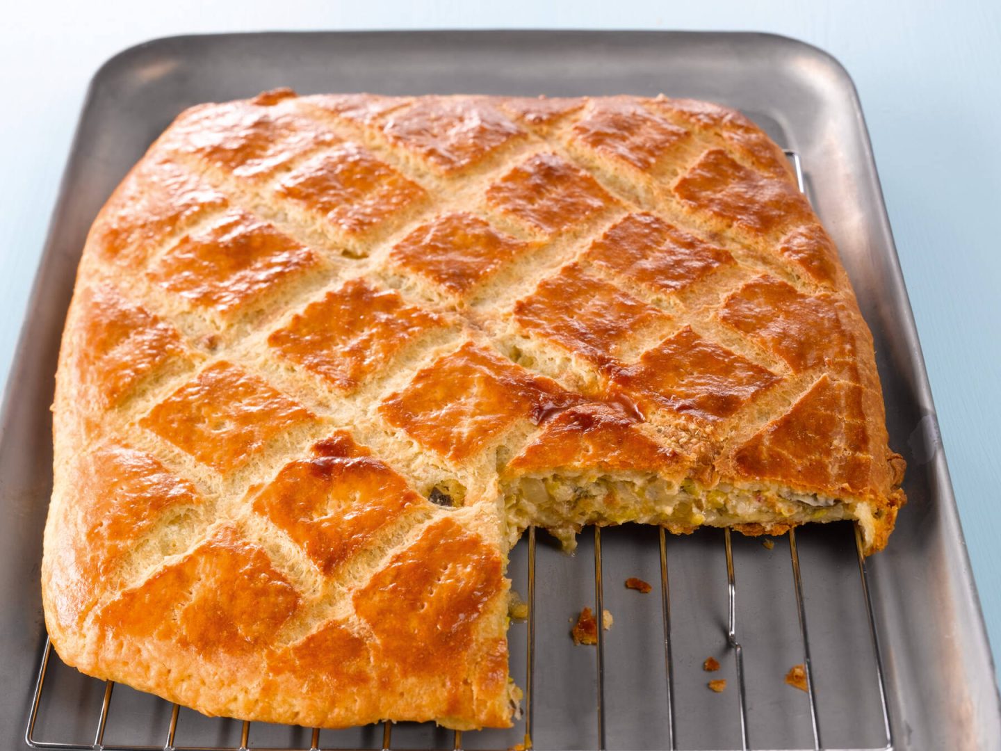 Purjo-sipulipiirakka - Valio