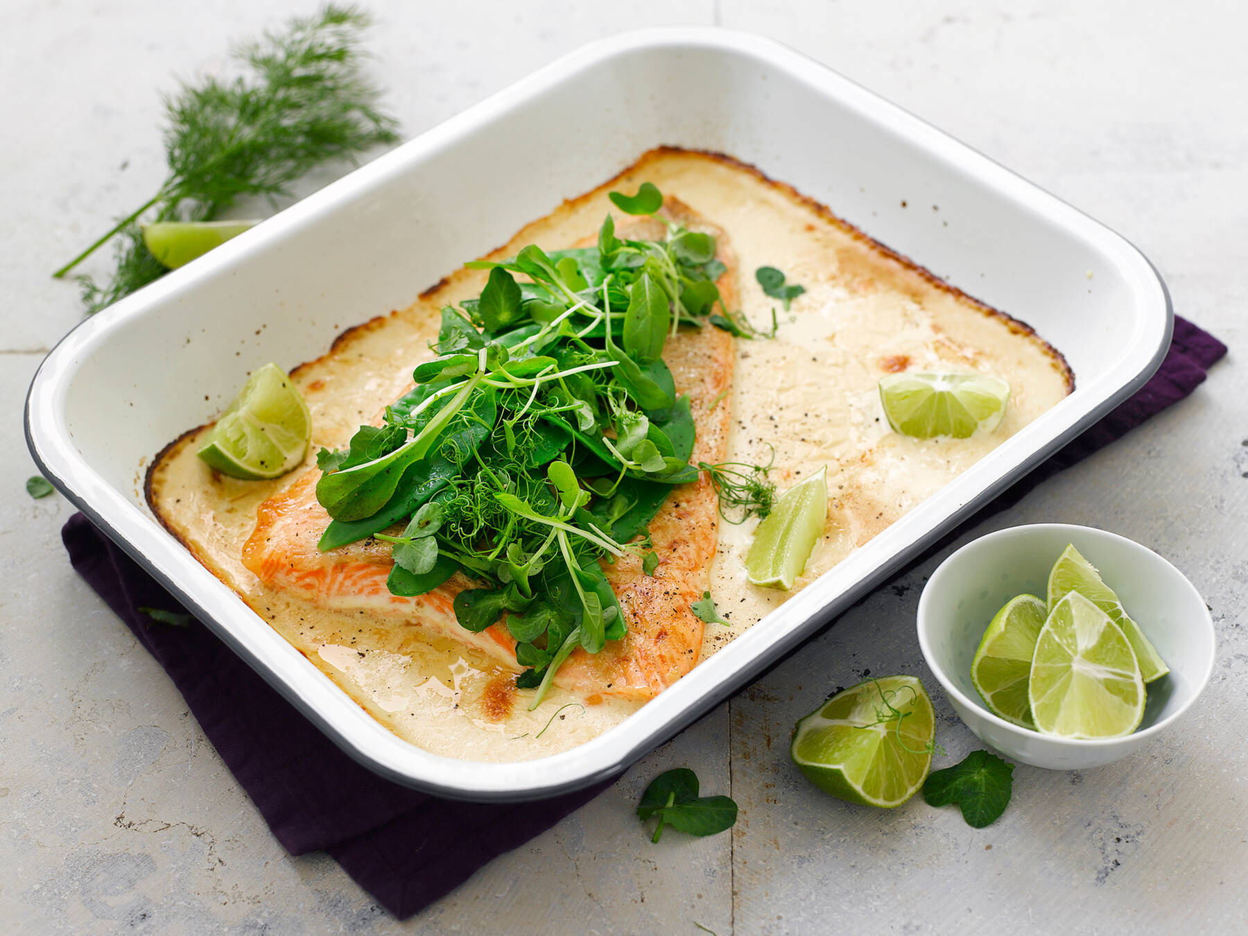 Mehevä uunilohi - Valio