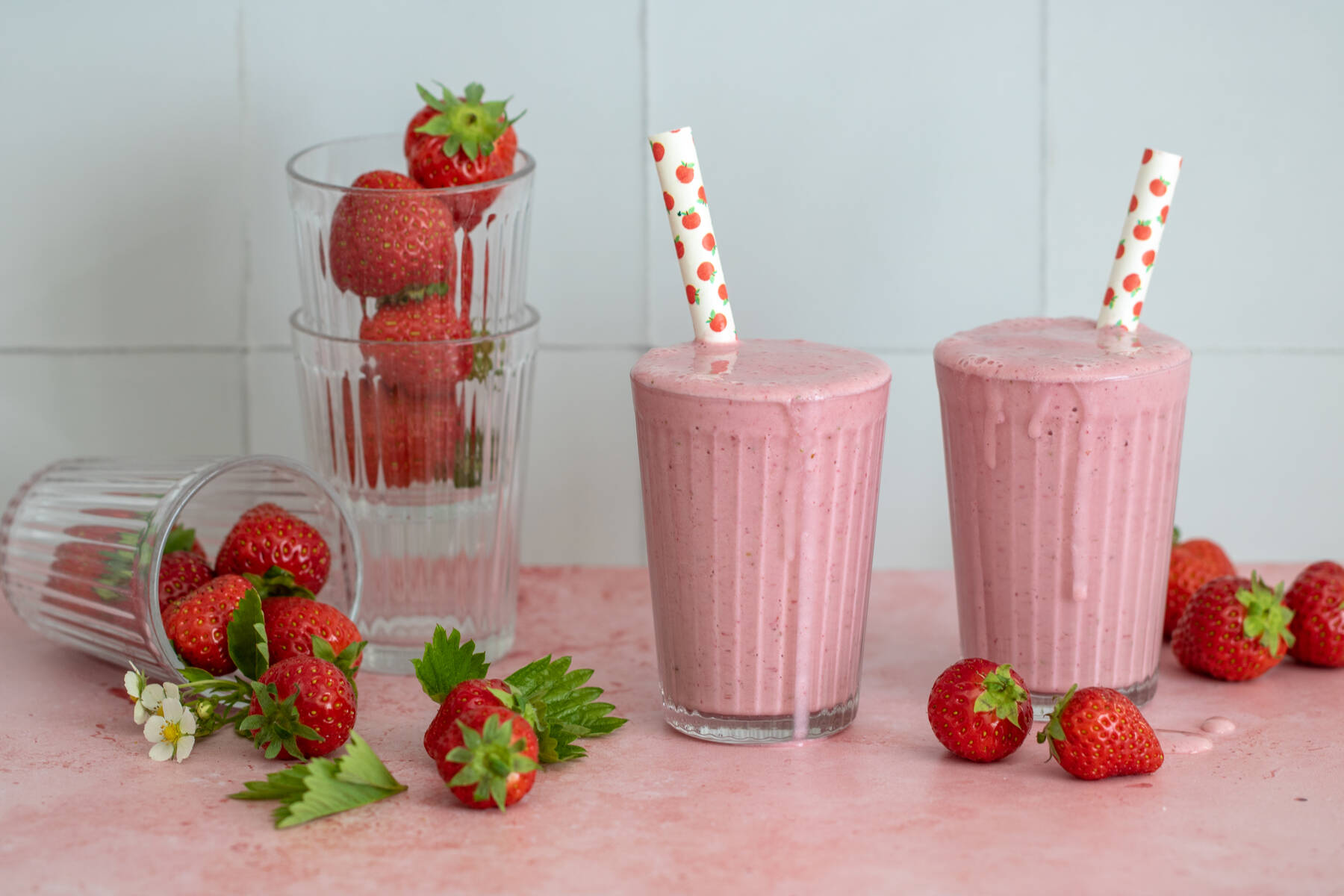 Kaakao-mansikkapirtelö - Valio