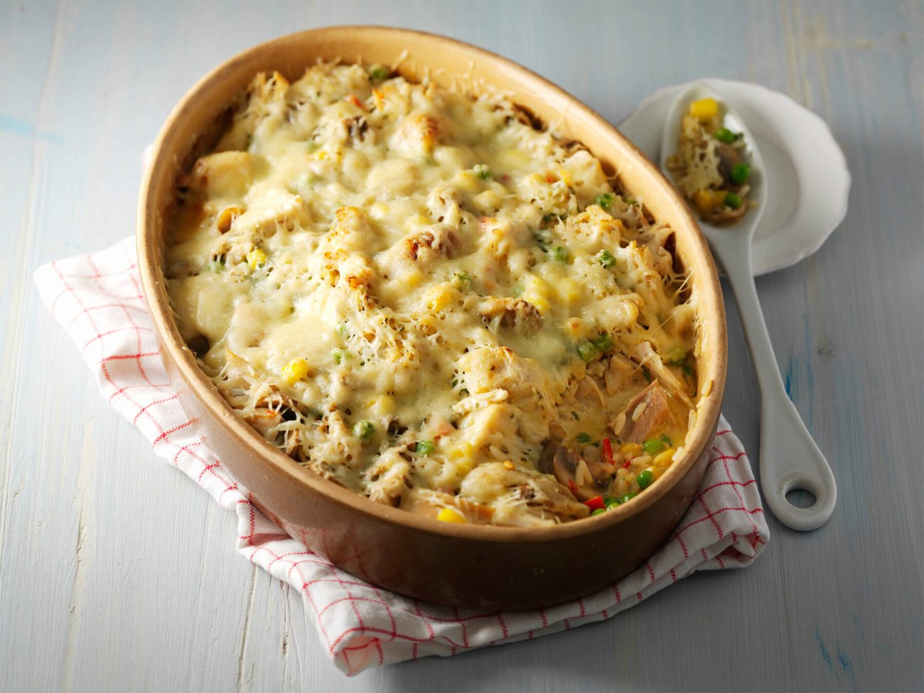 Pasta-broilerigratiini - Valio