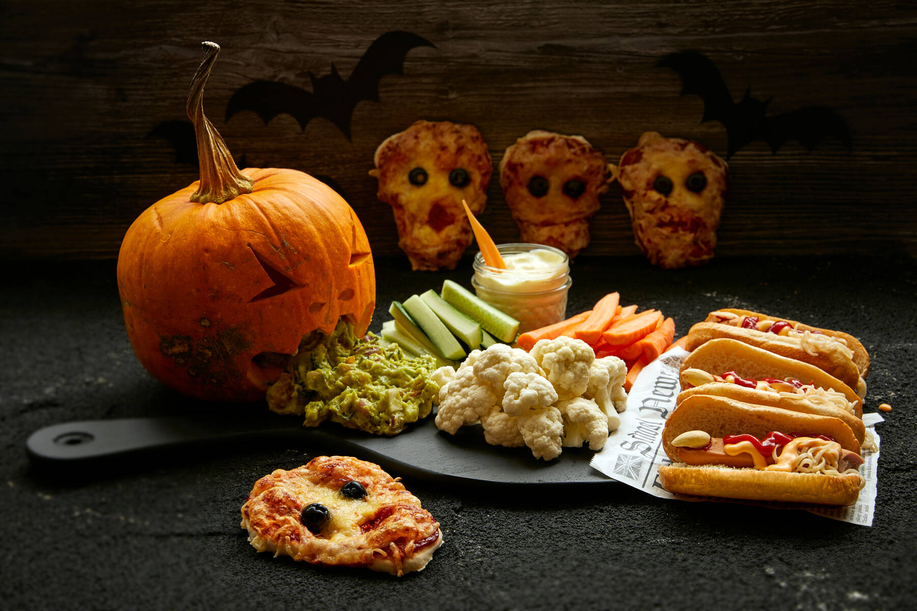 Halloween lonkeropasta - Valio
