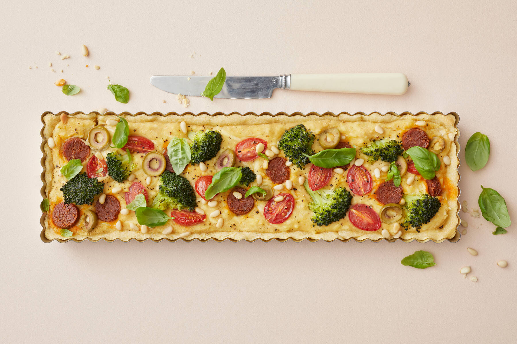 Juusto-kasvispiirakka - Valio