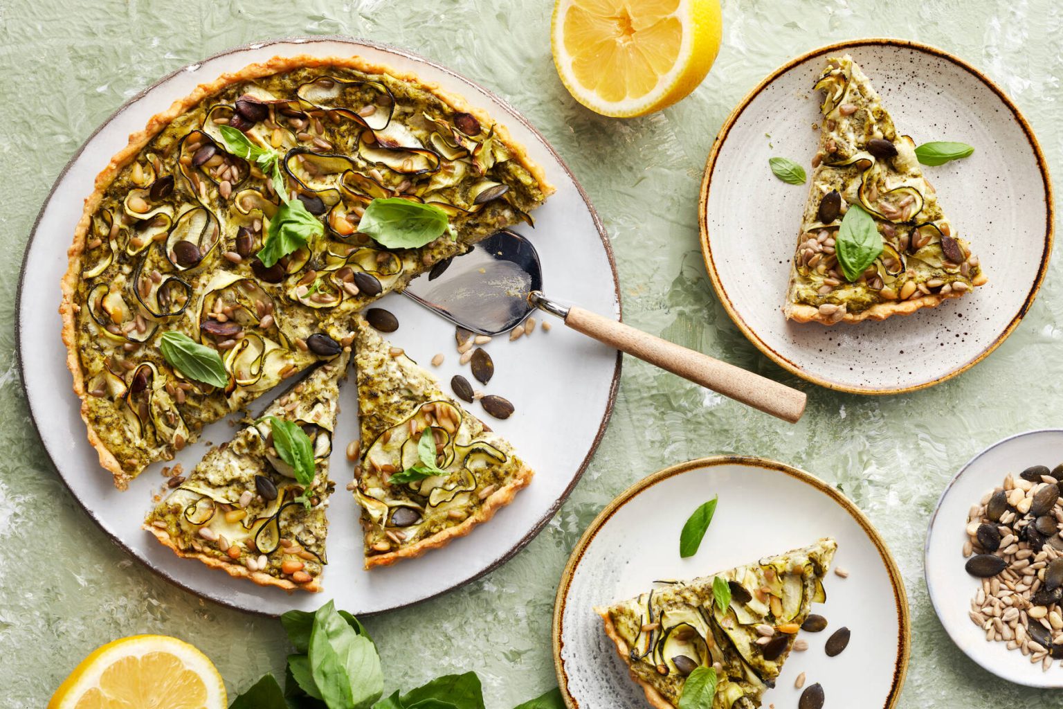 Juusto-kasvispiirakka - Valio