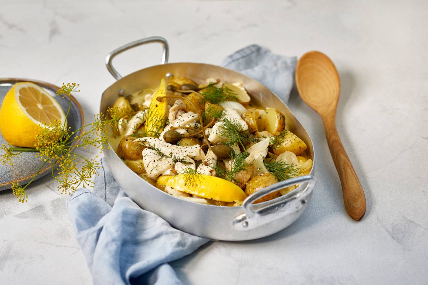 Juustoinen kalapata - Valio