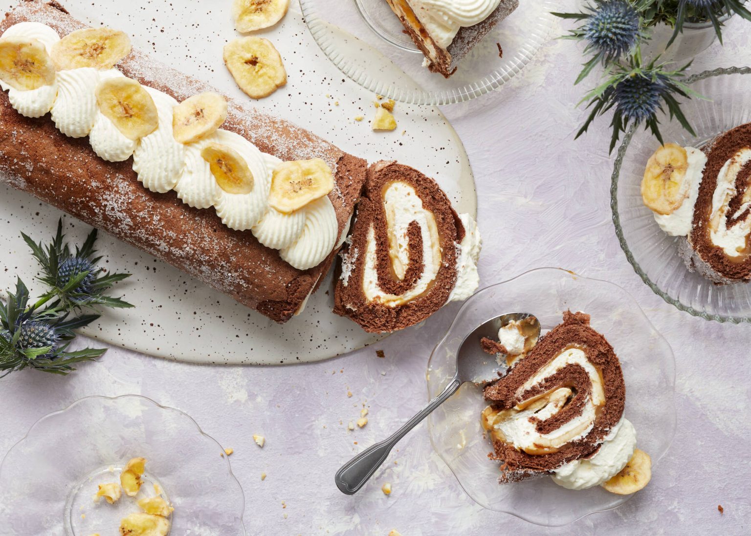 Banoffee kääretorttu - Valio