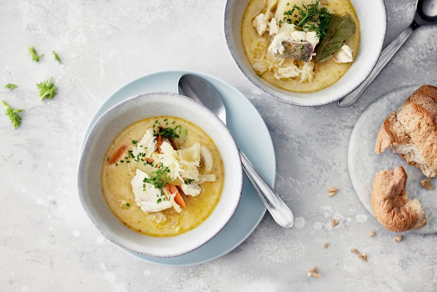 Soseutettu kalakeitto - Valio