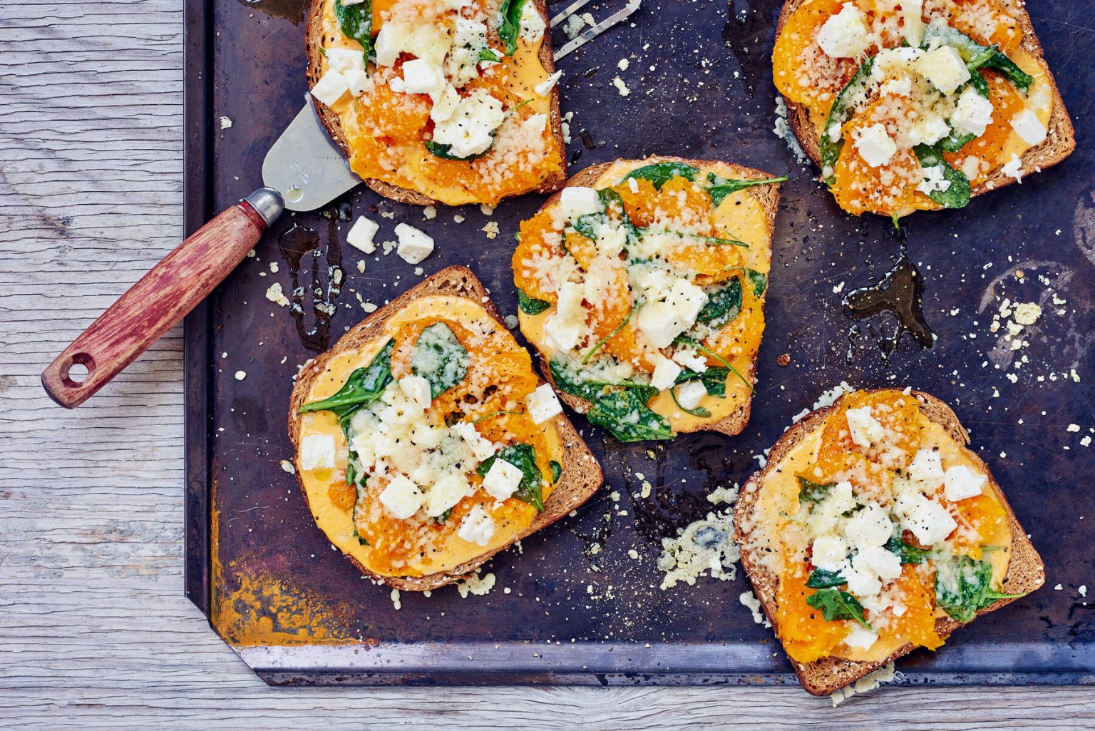 Kurpitsa flatbread - Valio