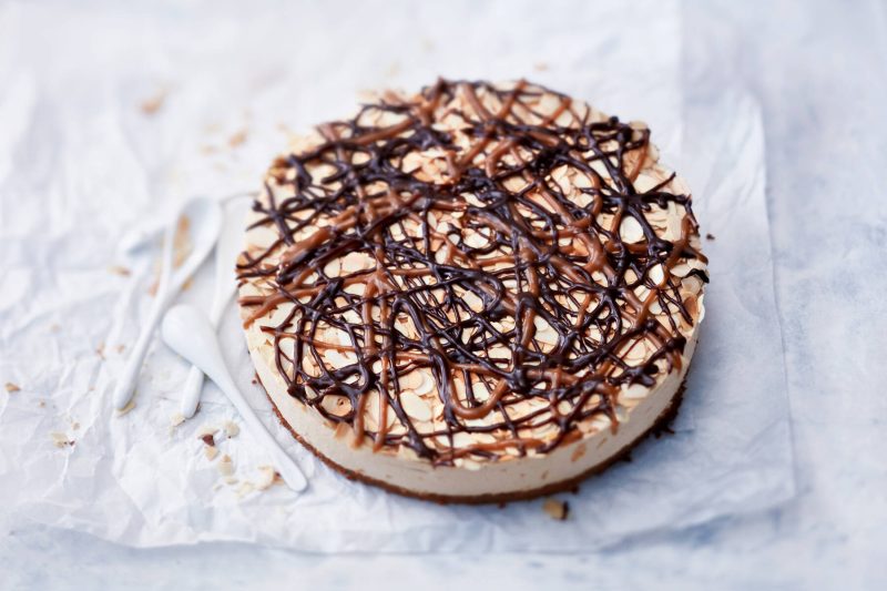 Banoffee browniepohjalla - Valio