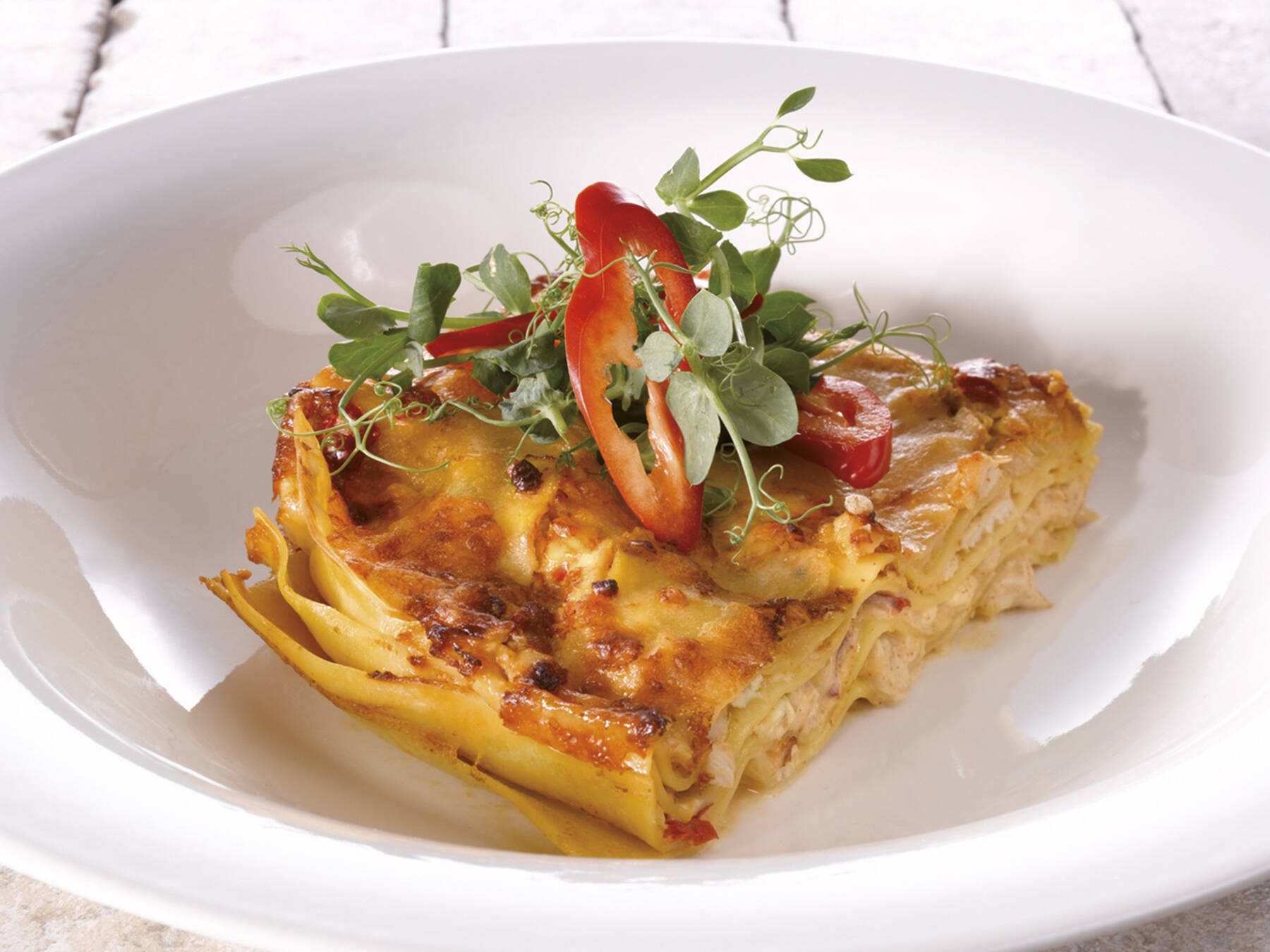 Broileri-mangolasagne - Valio Aimo