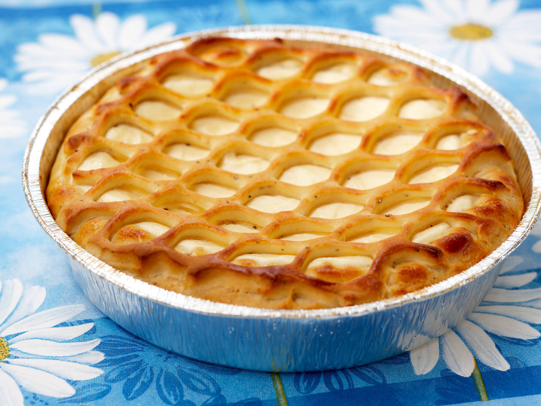 Ristikko-rahkapiirakka - Valio Aimo