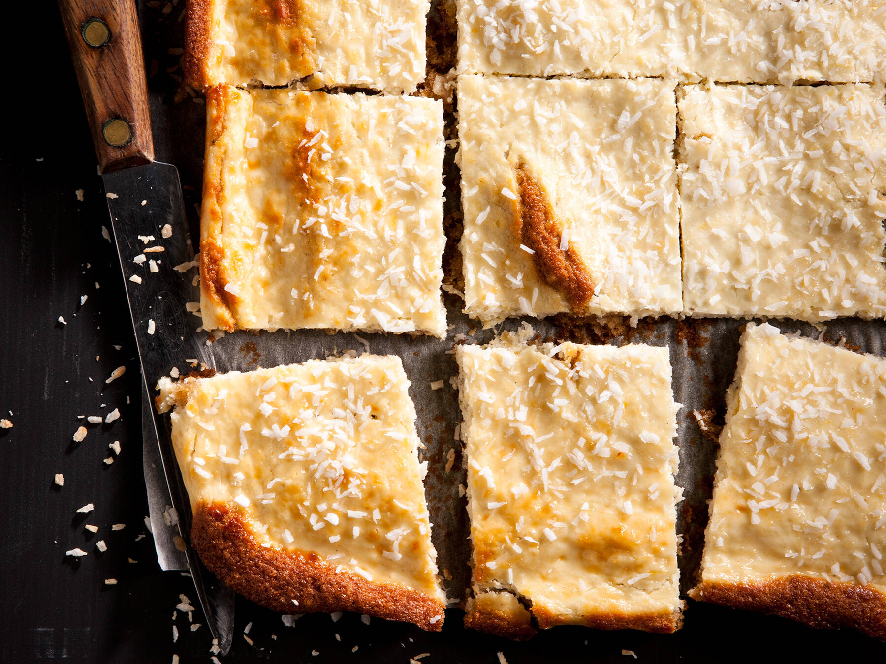 Sitruunainen kookos-rahkapiirakka - Valio Aimo