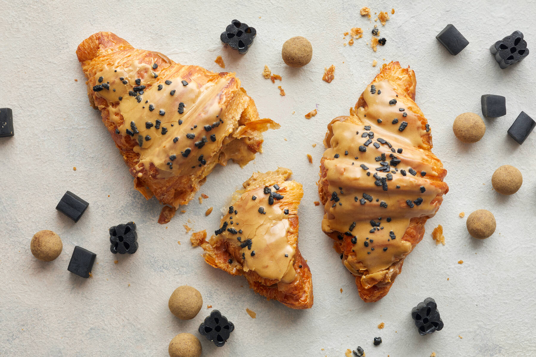 Lakritsi croissant - Valio Aimo