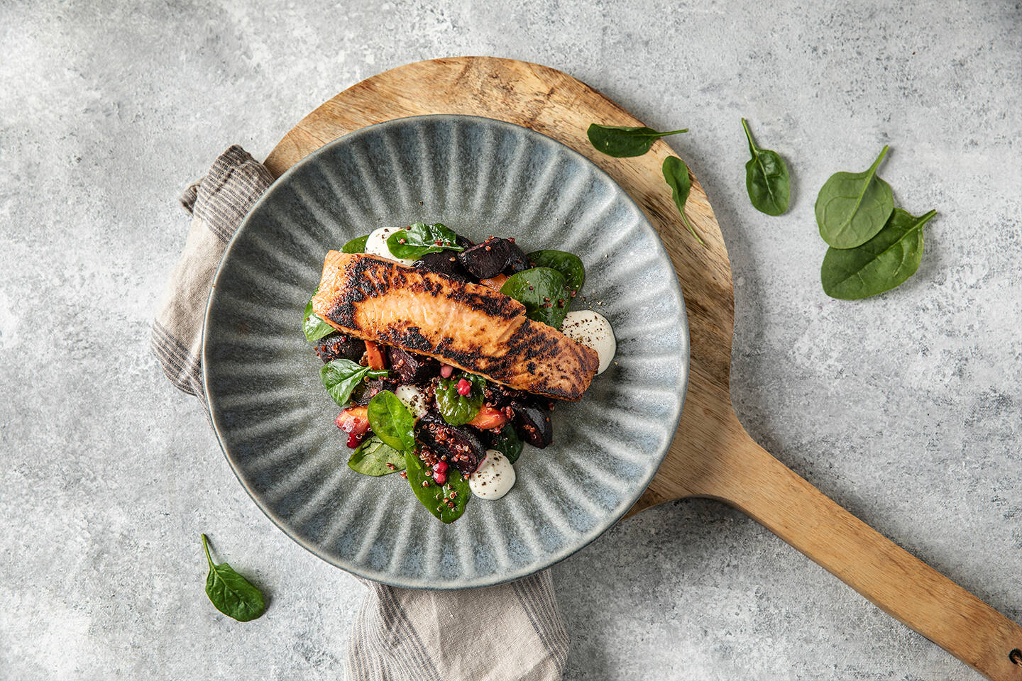 Kylmäsavulohicroissantit - Valio Aimo