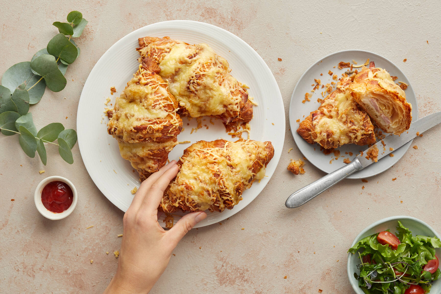 Croc monsieur croissant - Valio Aimo