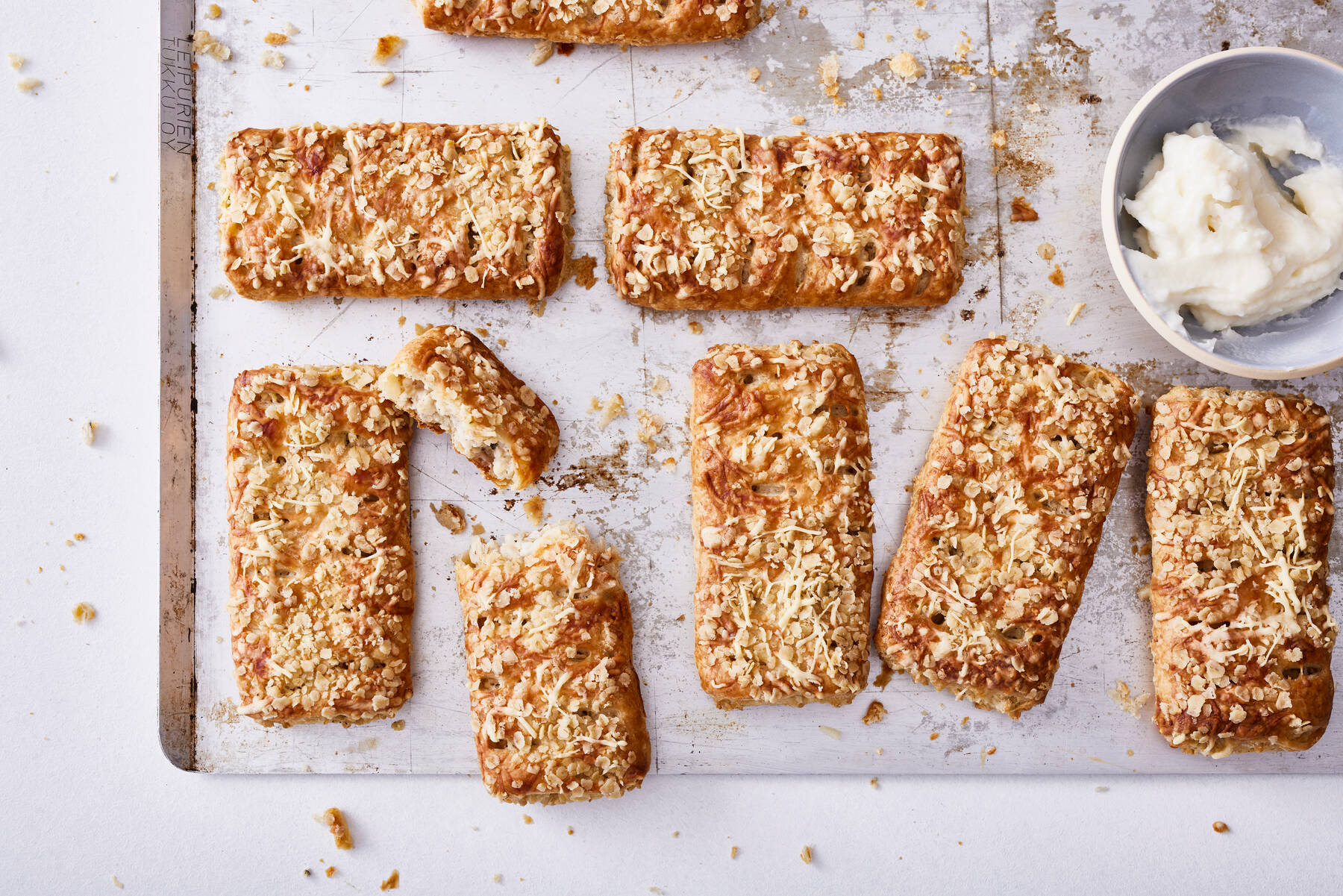 Juusto-kaurapasteija - Valio Aimo